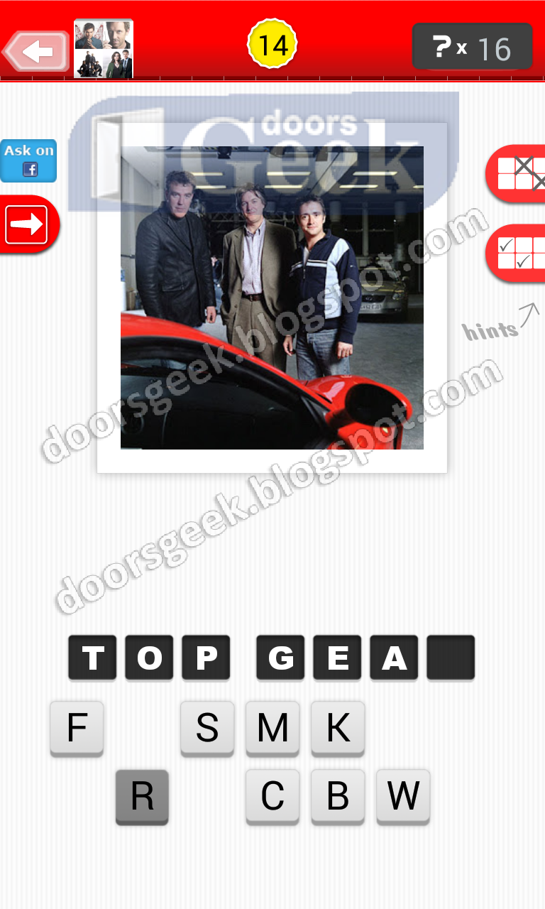 Guess the TV Show - Level 2-14 Answer ~ Doors Geek