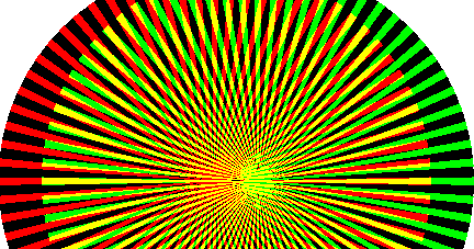 PStricks : applications: Superposition de deux disques de rayons ...