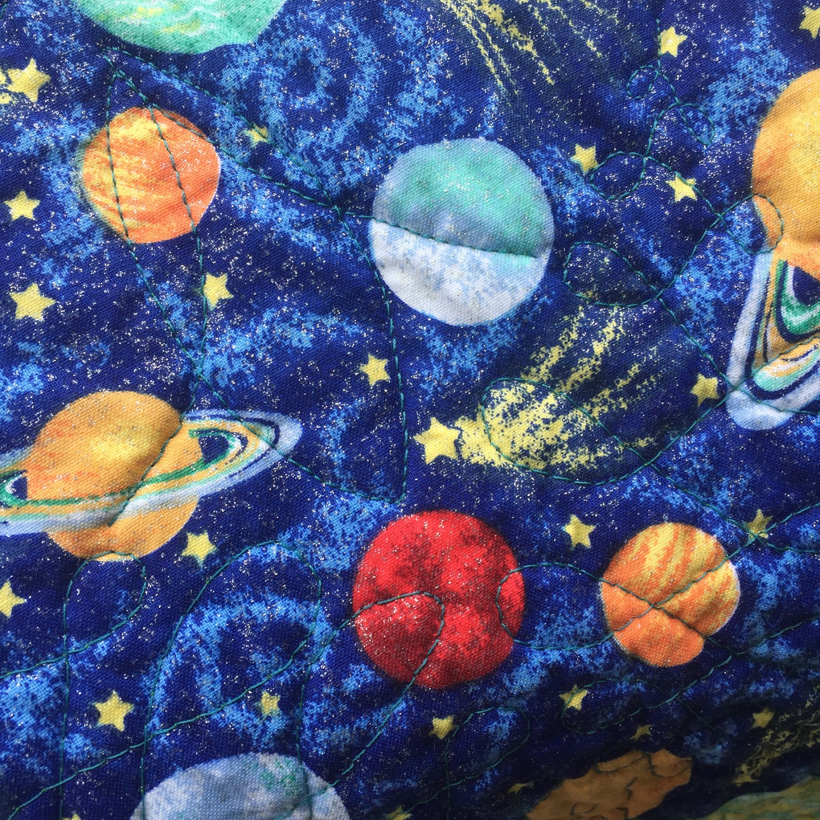 hot pink quilts: Finished Night Sky Quilt.