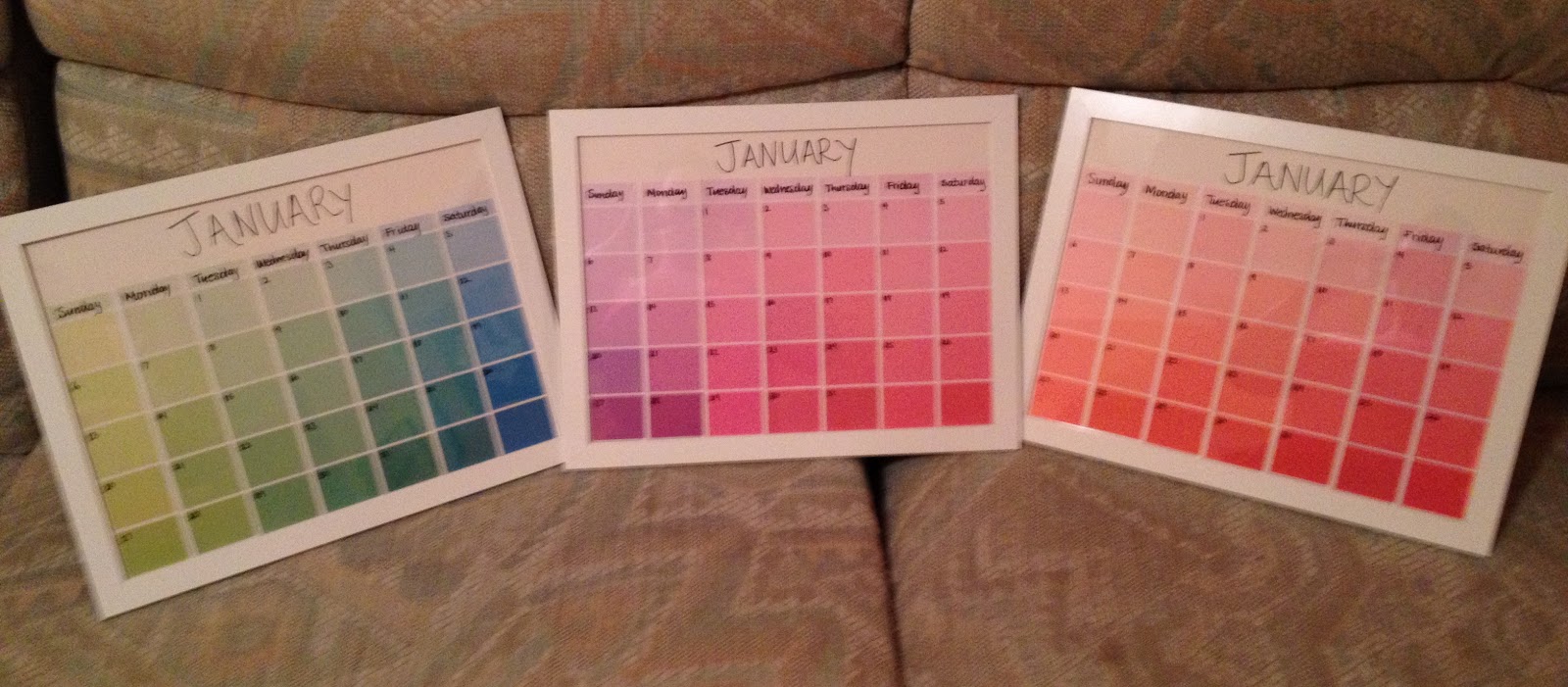 Kimber's Great Adventure: 12 Days of Christmas: Day Five: Paint Sample ...