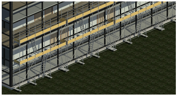 Revit Recess: Parametric Revit Scaffolding