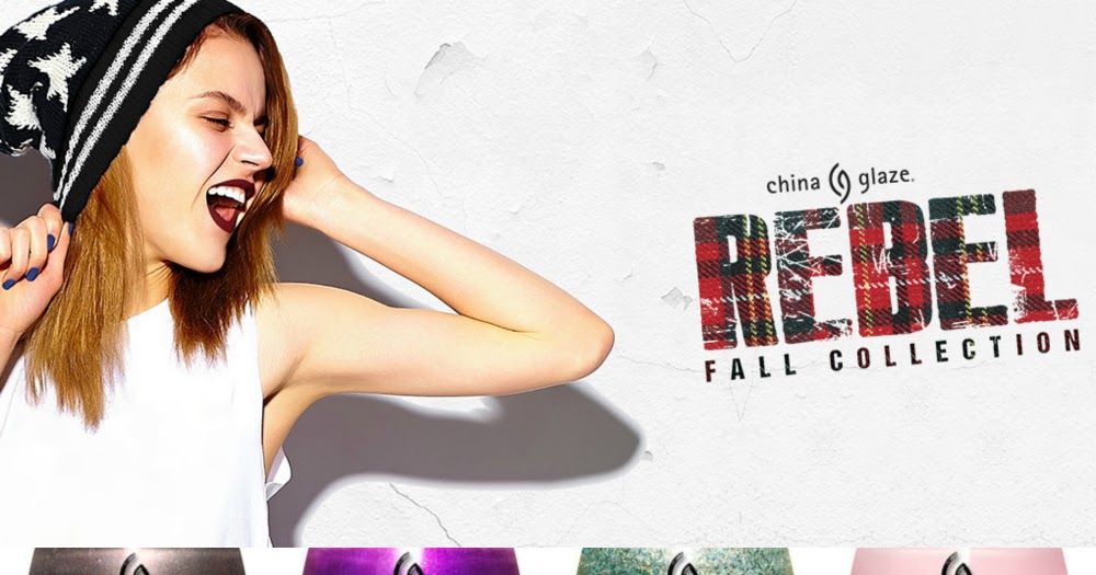 KellieGonzo: China Glaze Fall 2016 Rebel Collection Swatches & Review