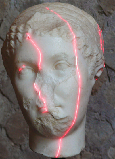 TESTA DI MATIDIA MINORE DI VILLA ADRIANA