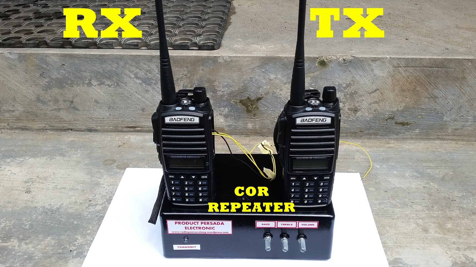 REPEATER HT VHF: RANGKAIAN SKEMA COR REPEATER HT/ RPU VHF/UHF