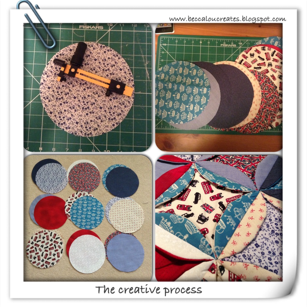 Becca Lou Creates: Cathedral Circle Quilt
