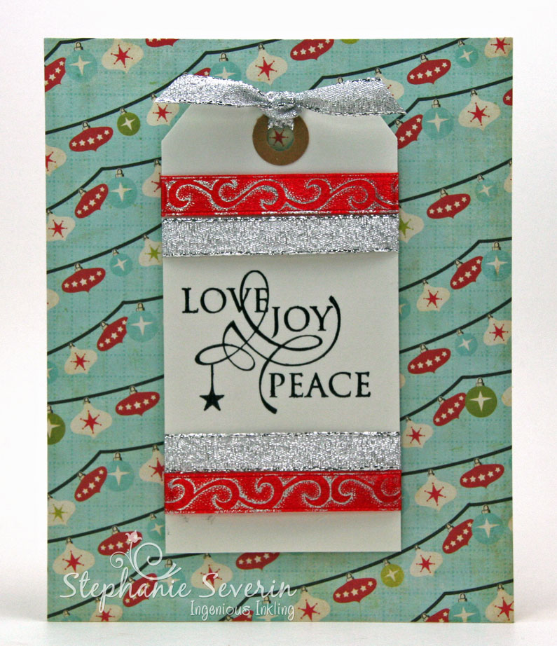 jingle belles: Tie a Holiday Ribbon Around the Christmas Tree