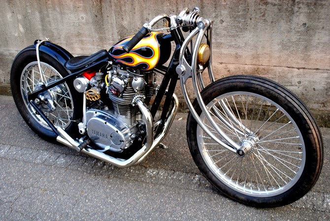 Yamaha XS 650 Chopper by Suicice Customs - Lsr Bikes