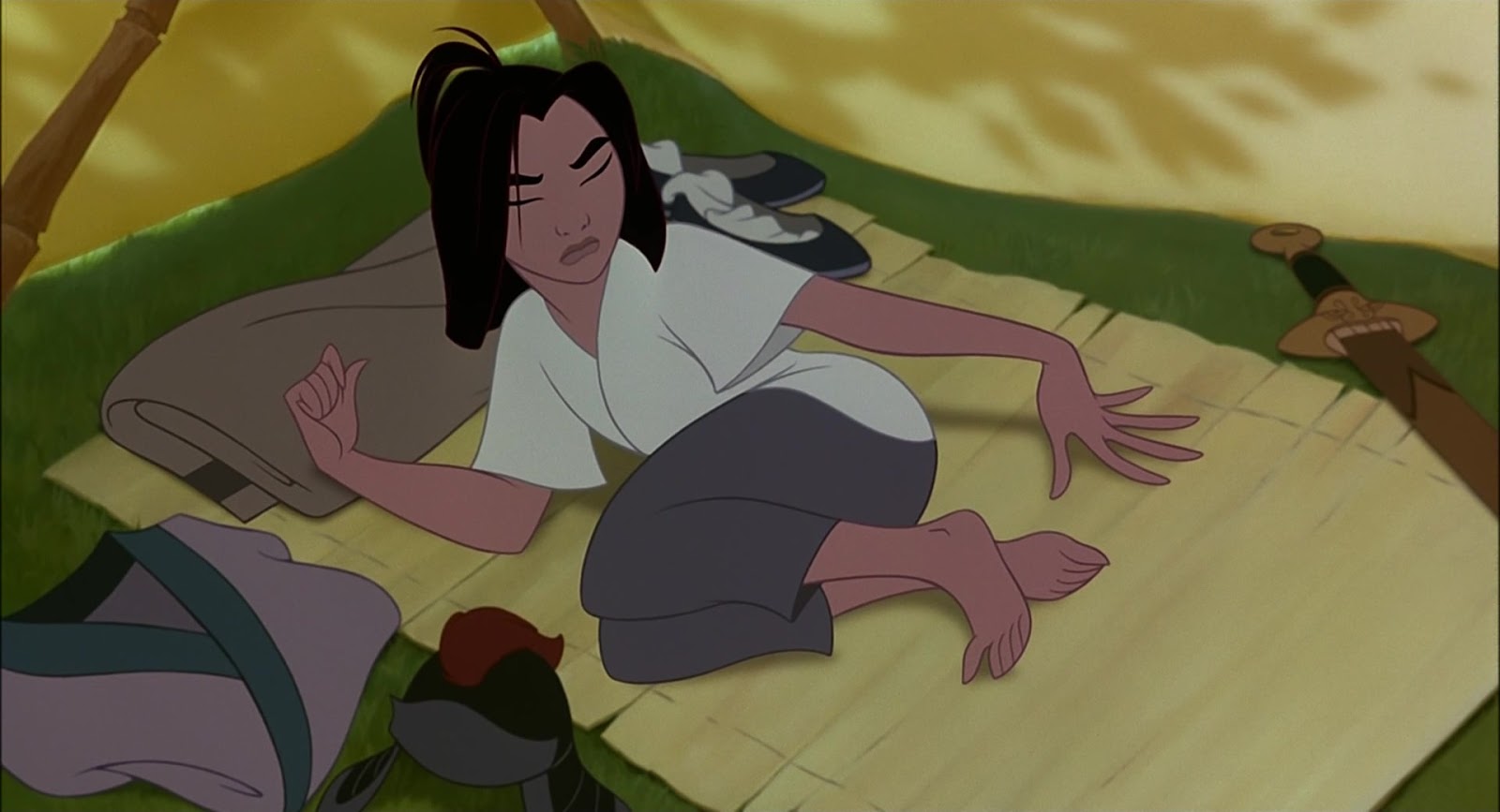 Anime Feet: Mulan (Extra Scene)