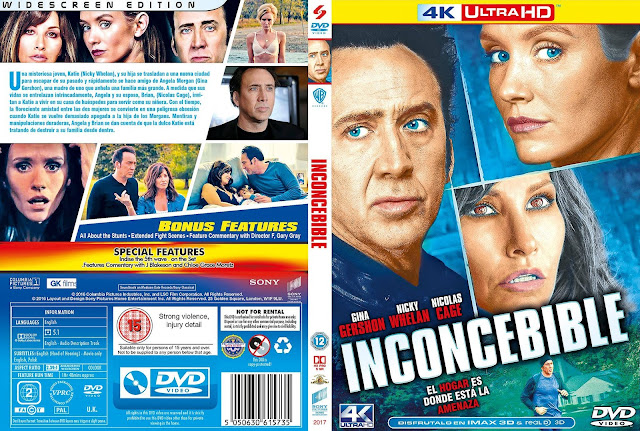 Inconceivable 2017 DVD COVER - 💲🥇 CoverDvdGratis 🥇💲
