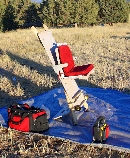 Astronomy Observing Chair Plans