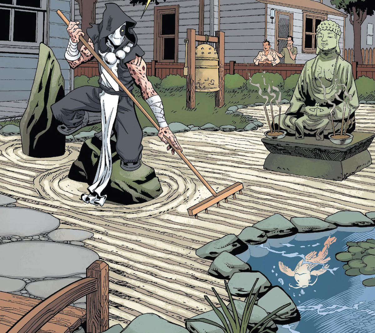 Deadpool seguindo a filosofia Zenpool ~ Universo Marvel 616