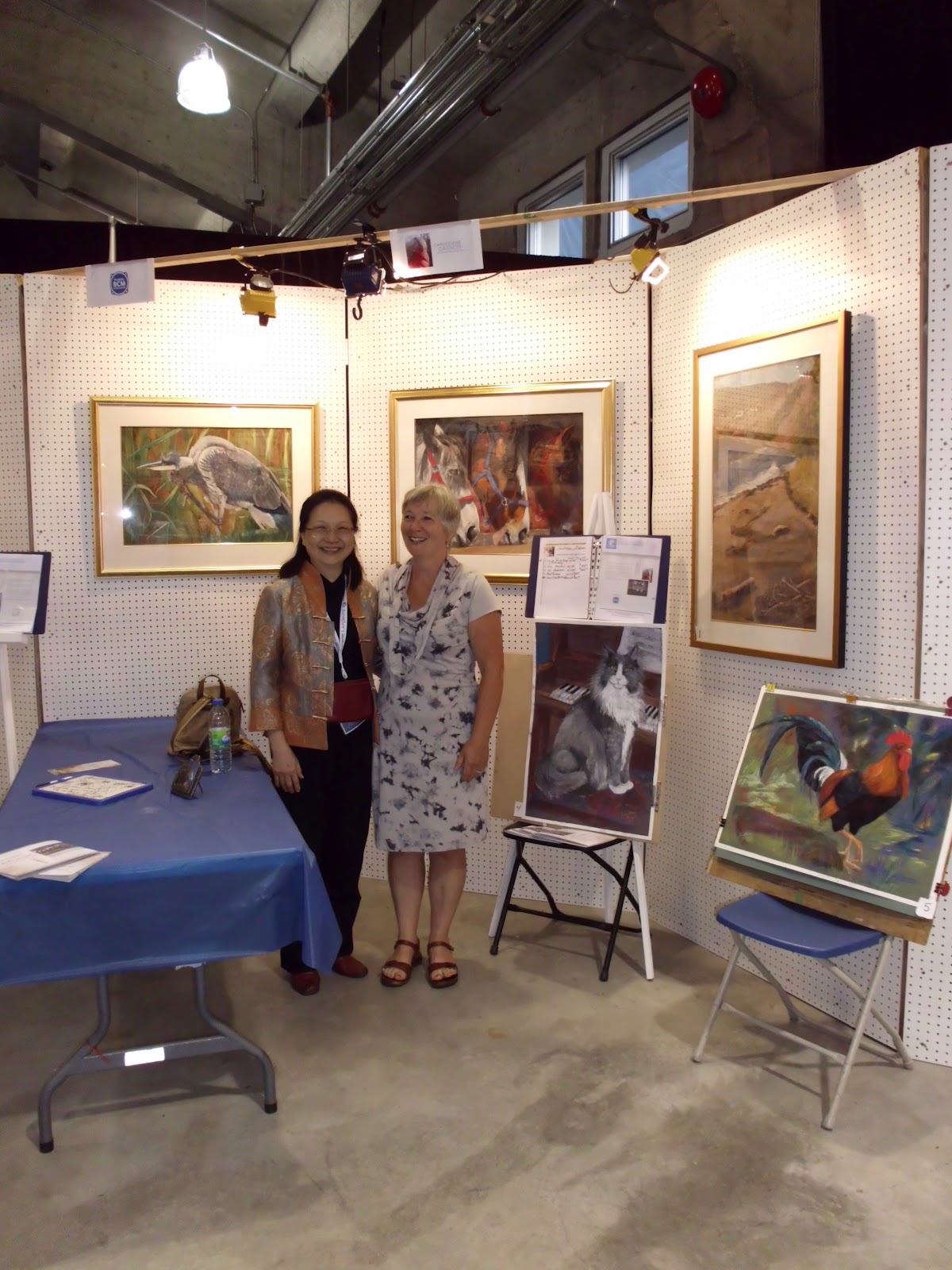 LIU Shu-Tsin - 劉淑卿 Watercolor calligraphy