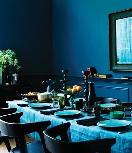 La Maison Boheme: Change is in the Air Again... Blue and Blue