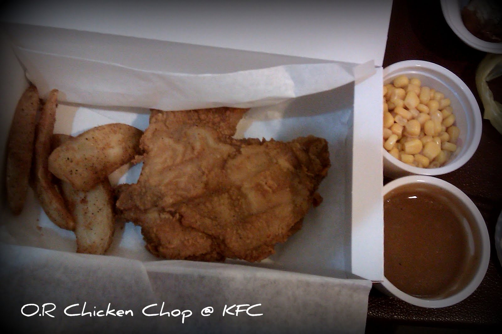 小喵心律转: O.R. Chicken Chop @ KFC