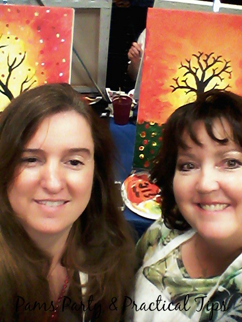 Pams Party & Practical Tips: Painting Fun for Girls Night Out