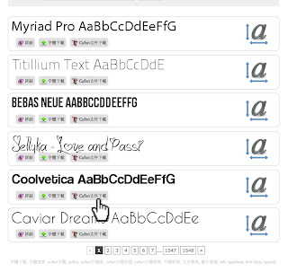 以手為半徑的大同世界: CUFON 讓Web Design時能使用更多美麗的字型