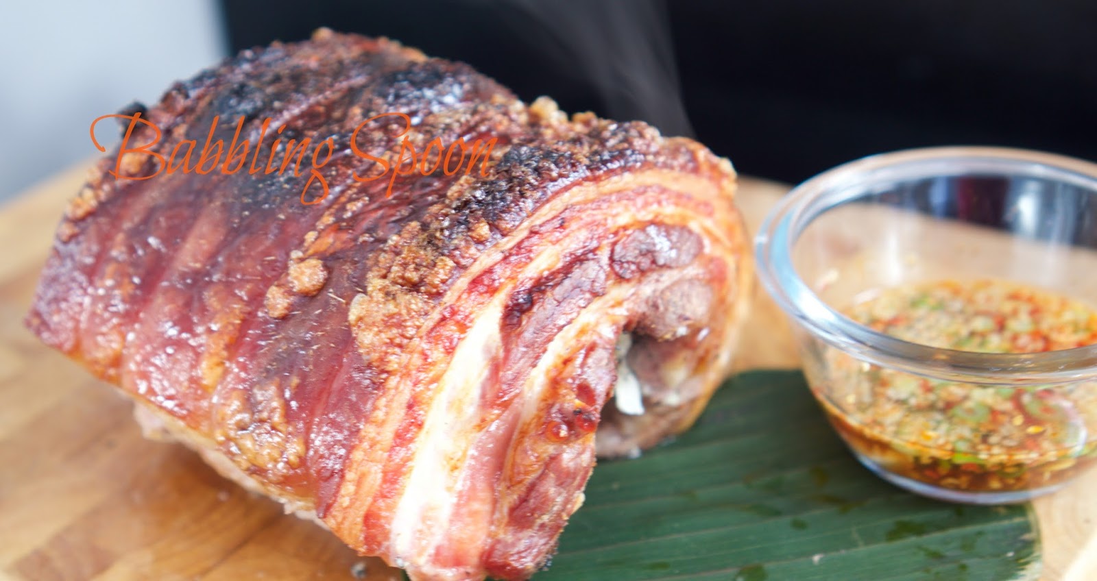 Tales of a Babbling Spoon: Oven baked Lechon Belly