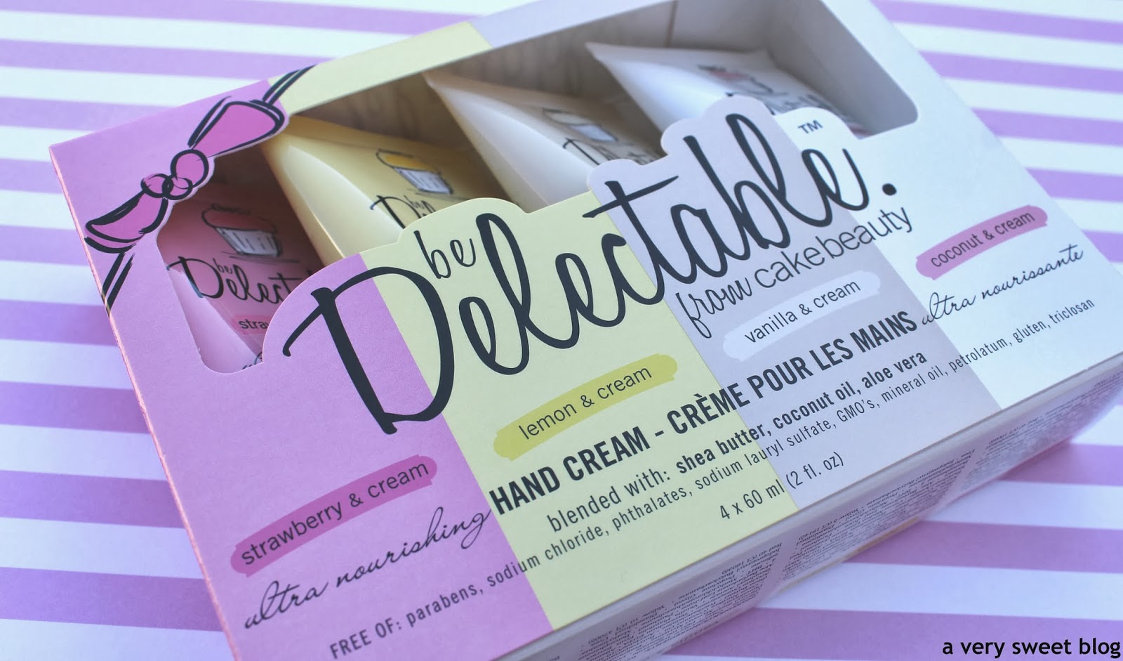 Be Delectable Hand Cream from Cake Beauty Review | A Very Sweet Blog
