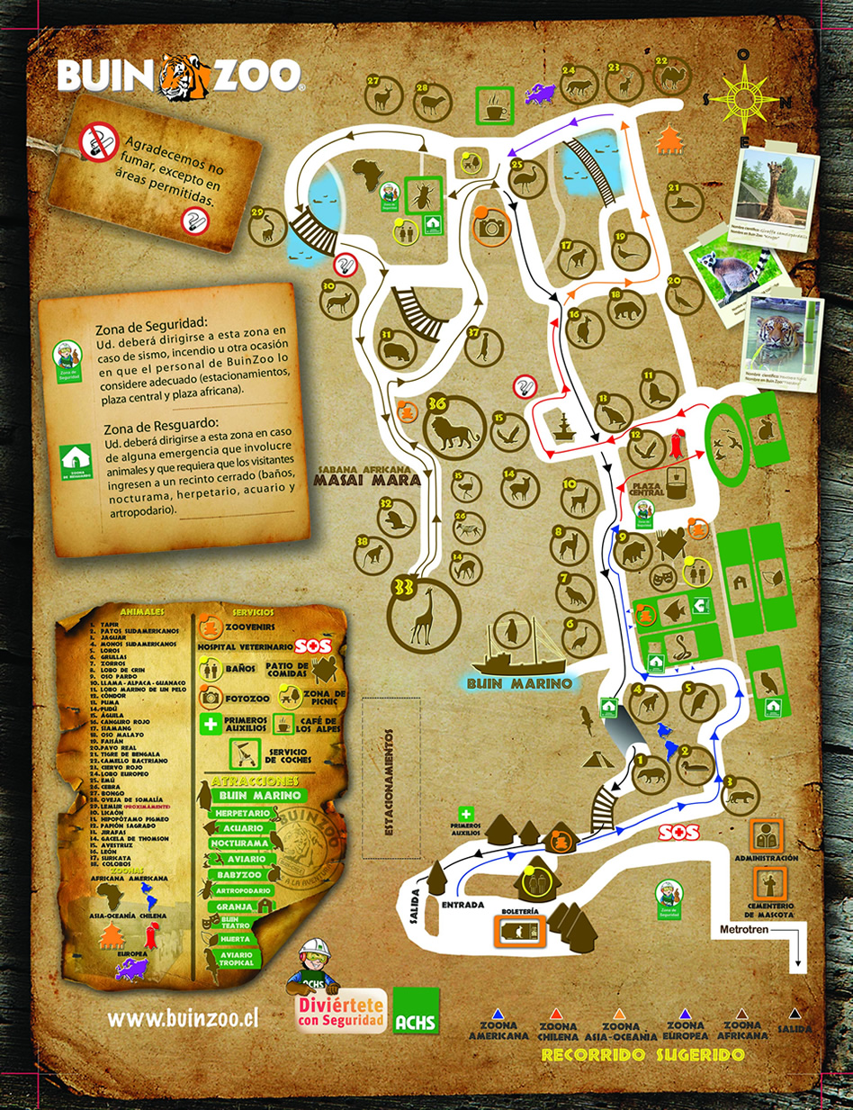 Rincón Patrimonial Chileno: Buin Zoo: Ahora en los recorridos de Google ...