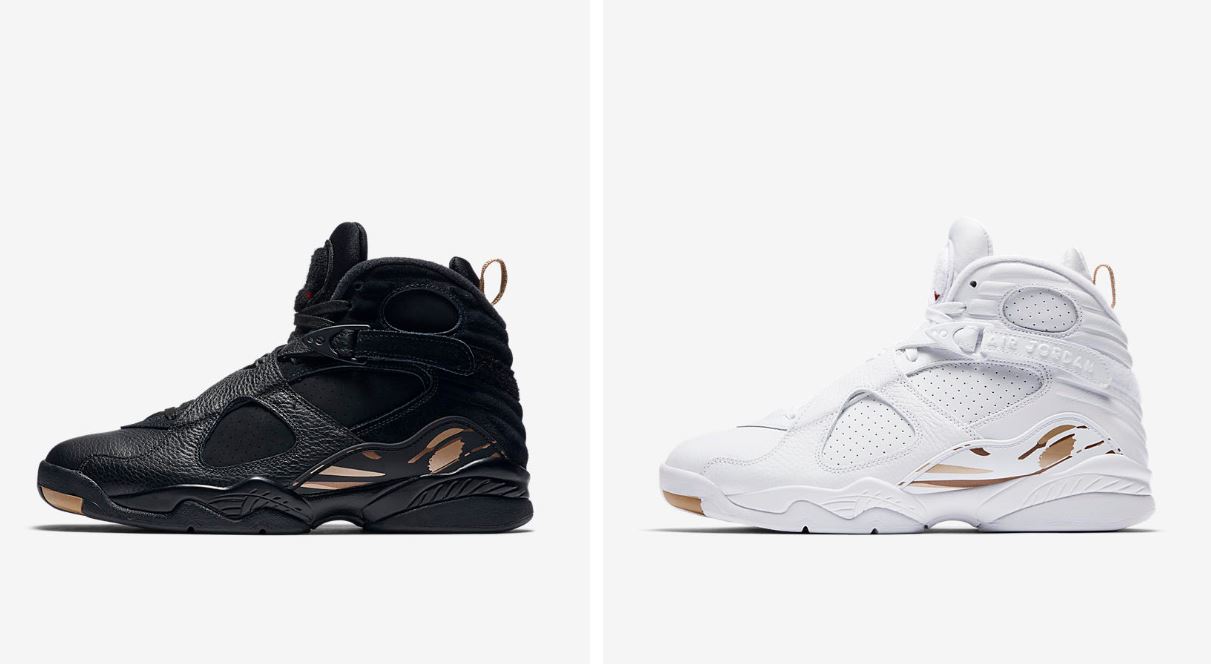THE SNEAKER ADDICT: Drake x Air Jordan 8 OVO Retro Sneaker Collection ...