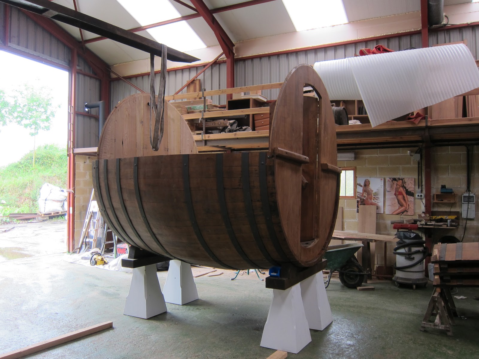 Carpintería y Tonelería: Tonel desmontable de 16000 litros