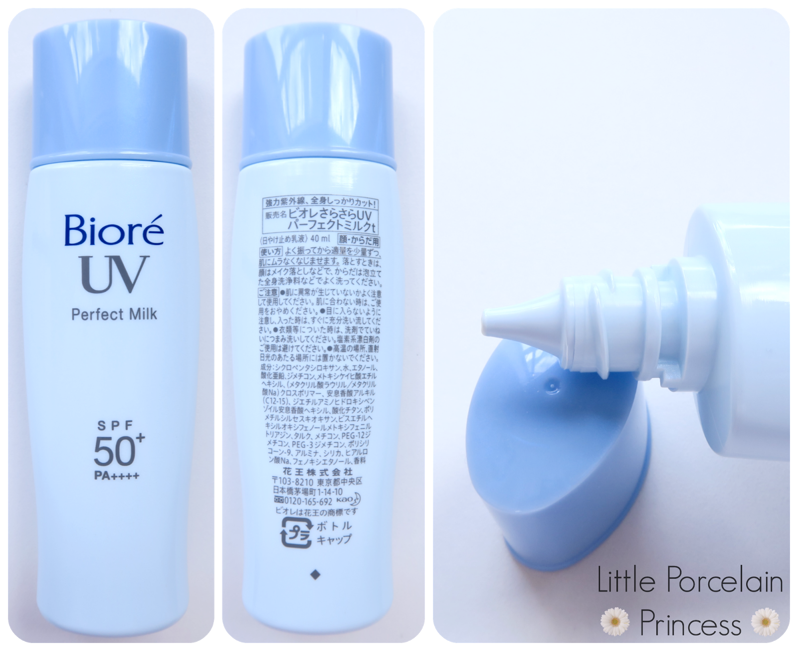 Little Porcelain Princess: Review: Bioré UV Perfect Milk