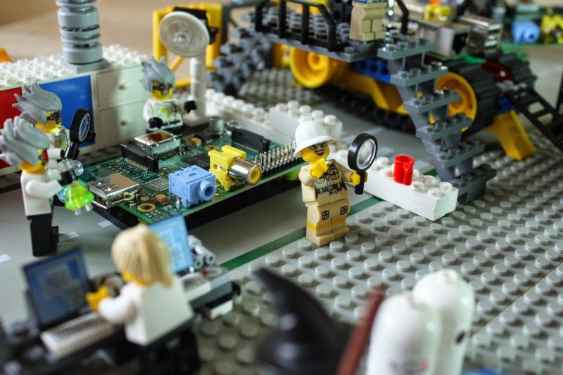 The evolution of Raspberry Pi... in LEGO - Raspberry Pi Pod and micro ...