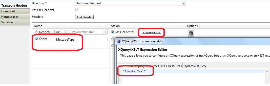 Osb 11g Set Jms Custom Header Properties Oracle Fusion Middleware Blog