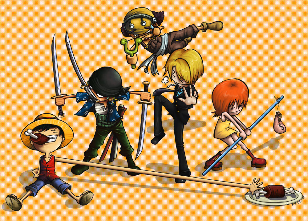 Sarada Uchiha: Strew Hat Crew 5 Chibi Fan Arts