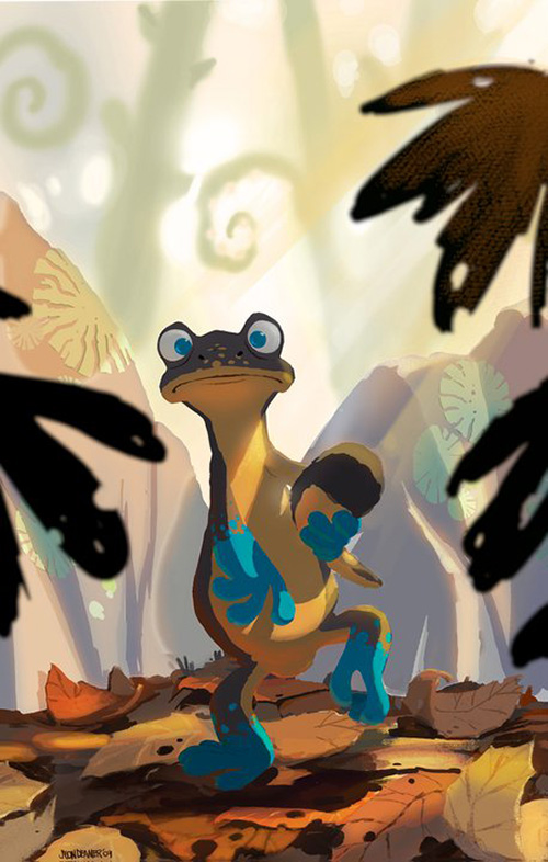 Additional Newt Artwork Released | Pixar Post