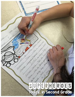 Superheroes! - Today in Second Grade