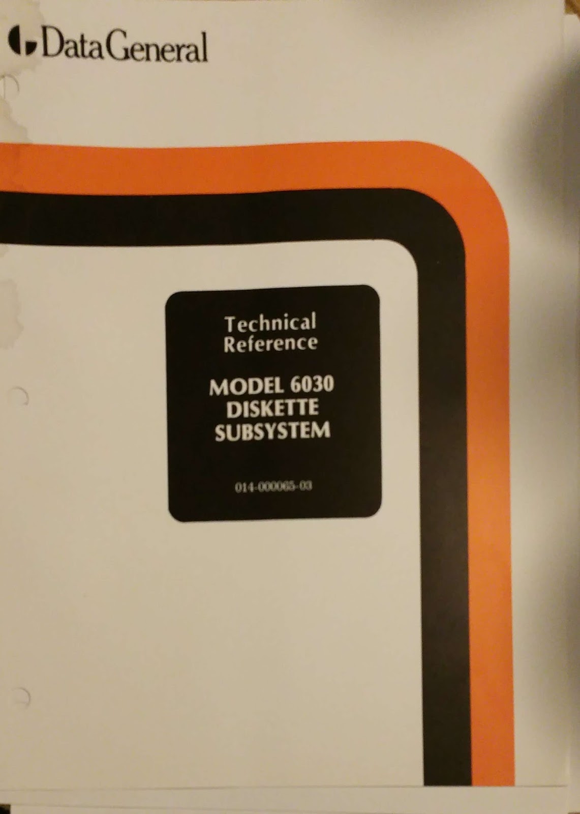 Jim's collections: Data General Nova 4 Manuals