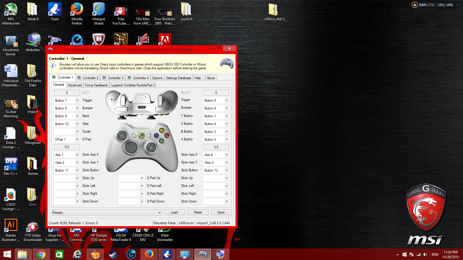 PC geek: How to setup your USB controller to Xbox configurations