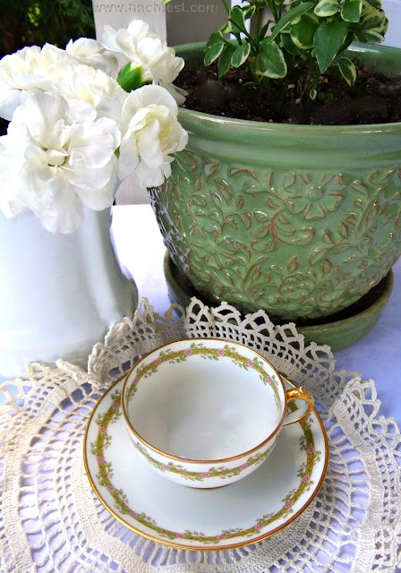 The Nest at Finch Rest: Limoges Tea Cup