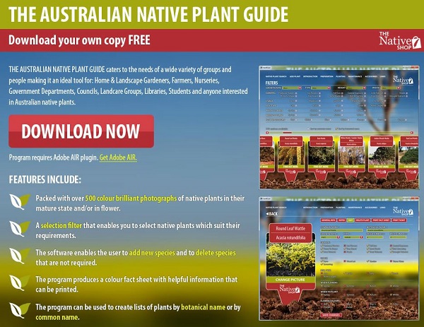 Australian native plant guide