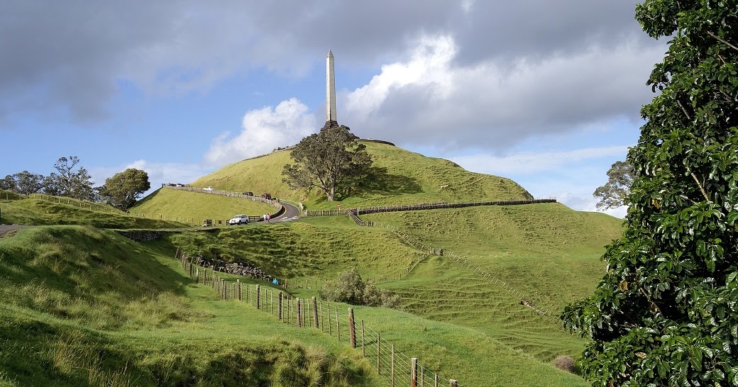 Vivre Auckland: One Tree Hill Domain / Maungakiekie - Volcan repère d ...