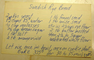 Blue Starr Gallery: Swedish Limpa Bread