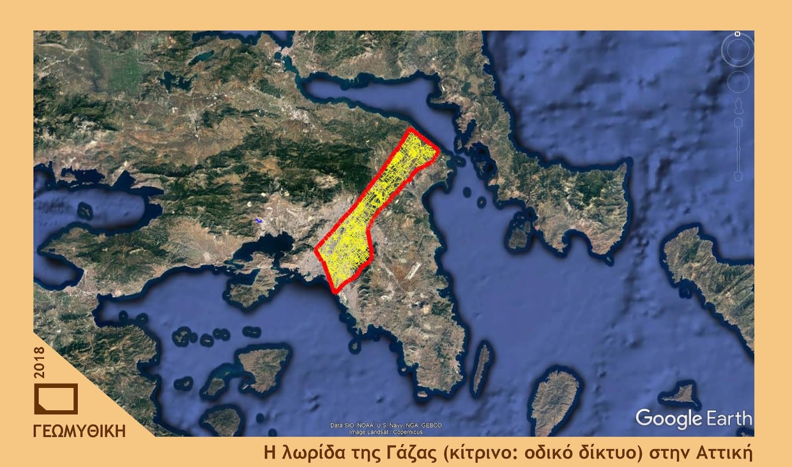 Η Λωρίδα της Γάζας στην Αττική [χάρτες] – ΑΤΤΙΚΑ ΝΕΑ