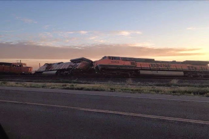 MEC&F Expert Engineers : TWO BNSF TRAINS COLLIDE HEAD-ON, KILLING 1 ...