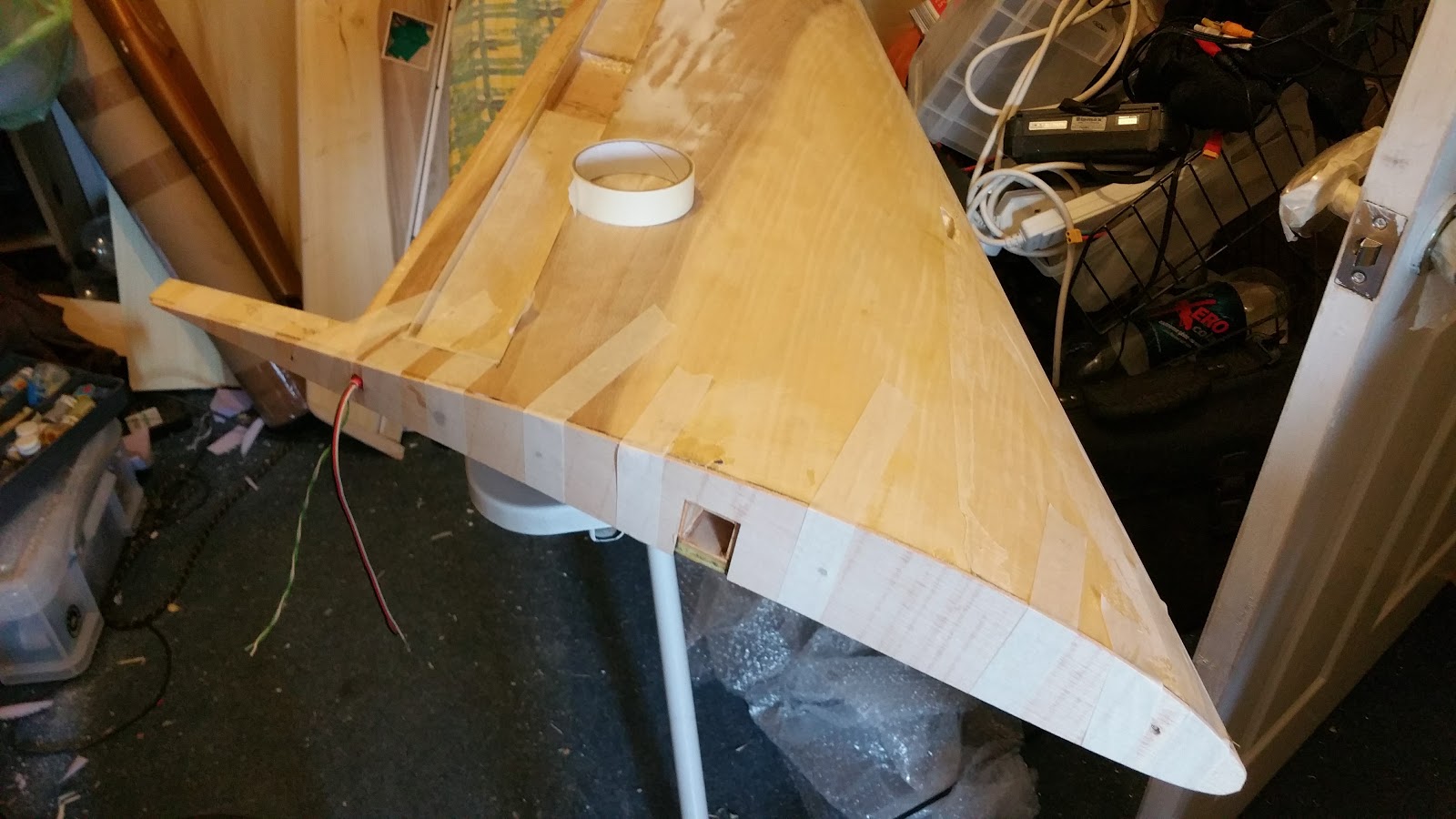 The Wandering Soarer: C17 Globemaster III build - flap canoes and winglets