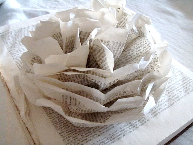 Cabin & Cottage : About Those Paper Flowers. . .