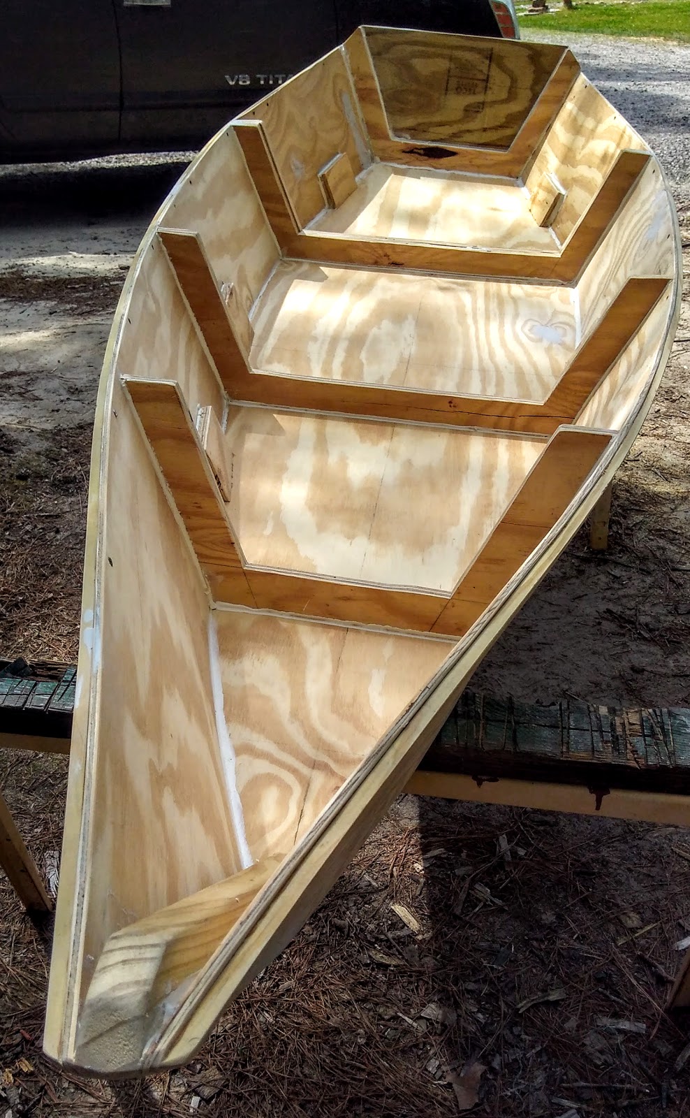 timberwalkers: Plywood Boat Build