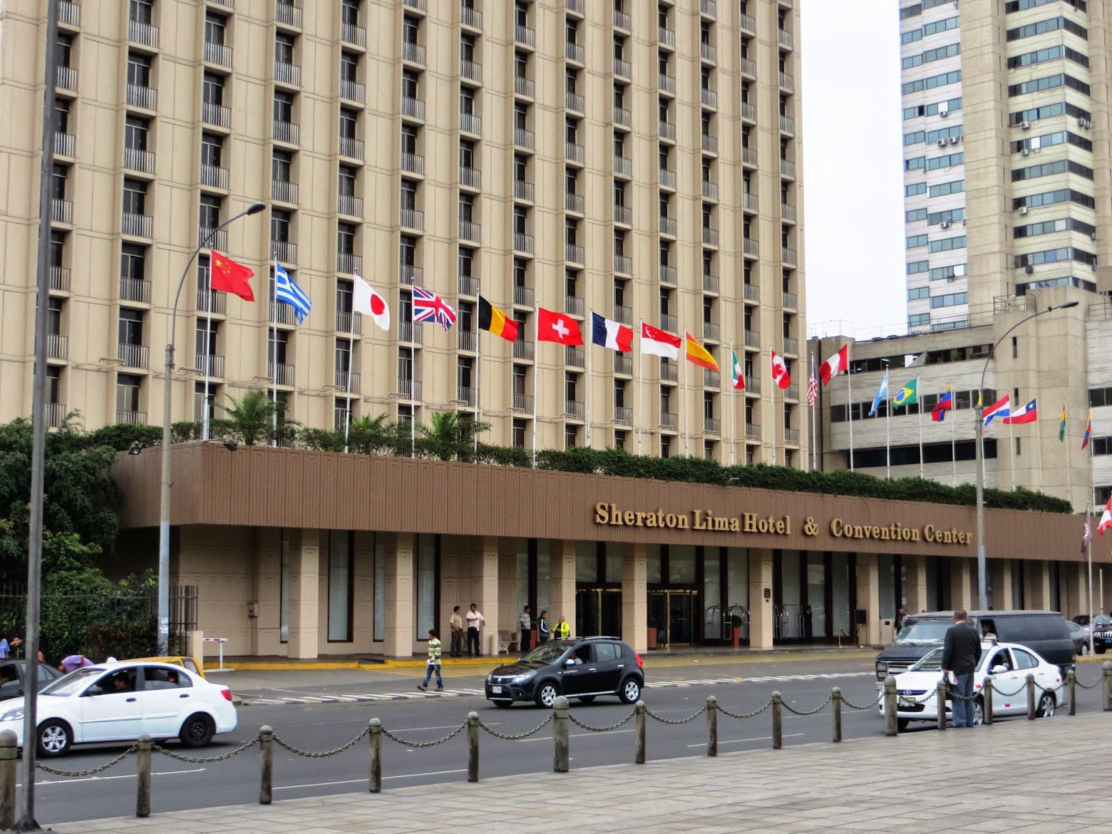 Fachadas y Casas: Fachada del Sheraton Lima Hotel