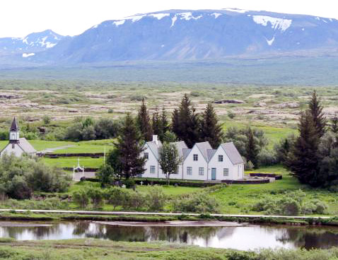 Tourism, World, Travel, Hotel: Popular attraction Volcano House, Iceland