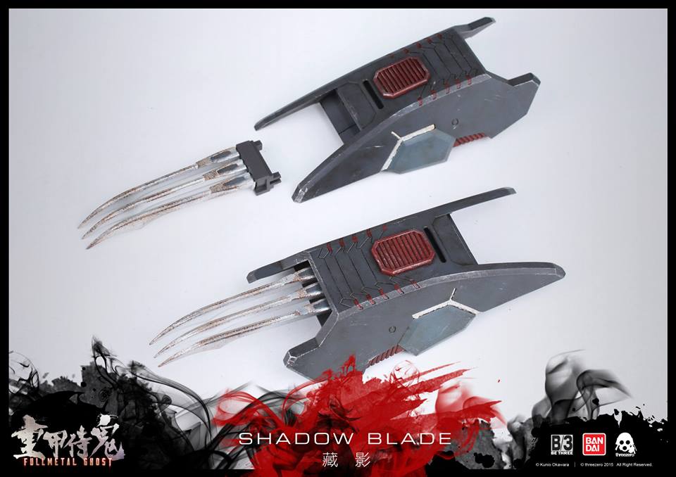GUNDAM GUY: BANDAI x threezero: B/3 Fullmetal Ghost Shadow Blade - New ...