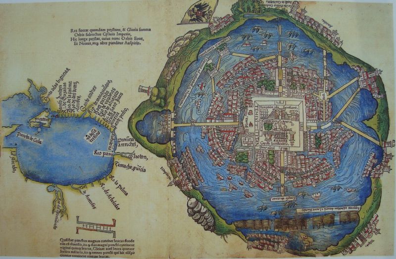 La Gran Tenochtitlan: Tenochtitlan ¡Hoy en día! así luce.