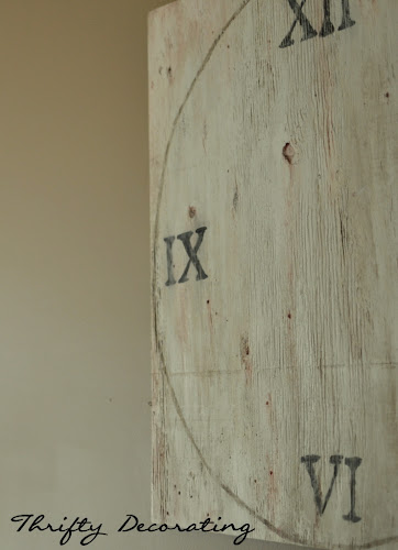 Thrifty Decorating: PB Knock-off Clock