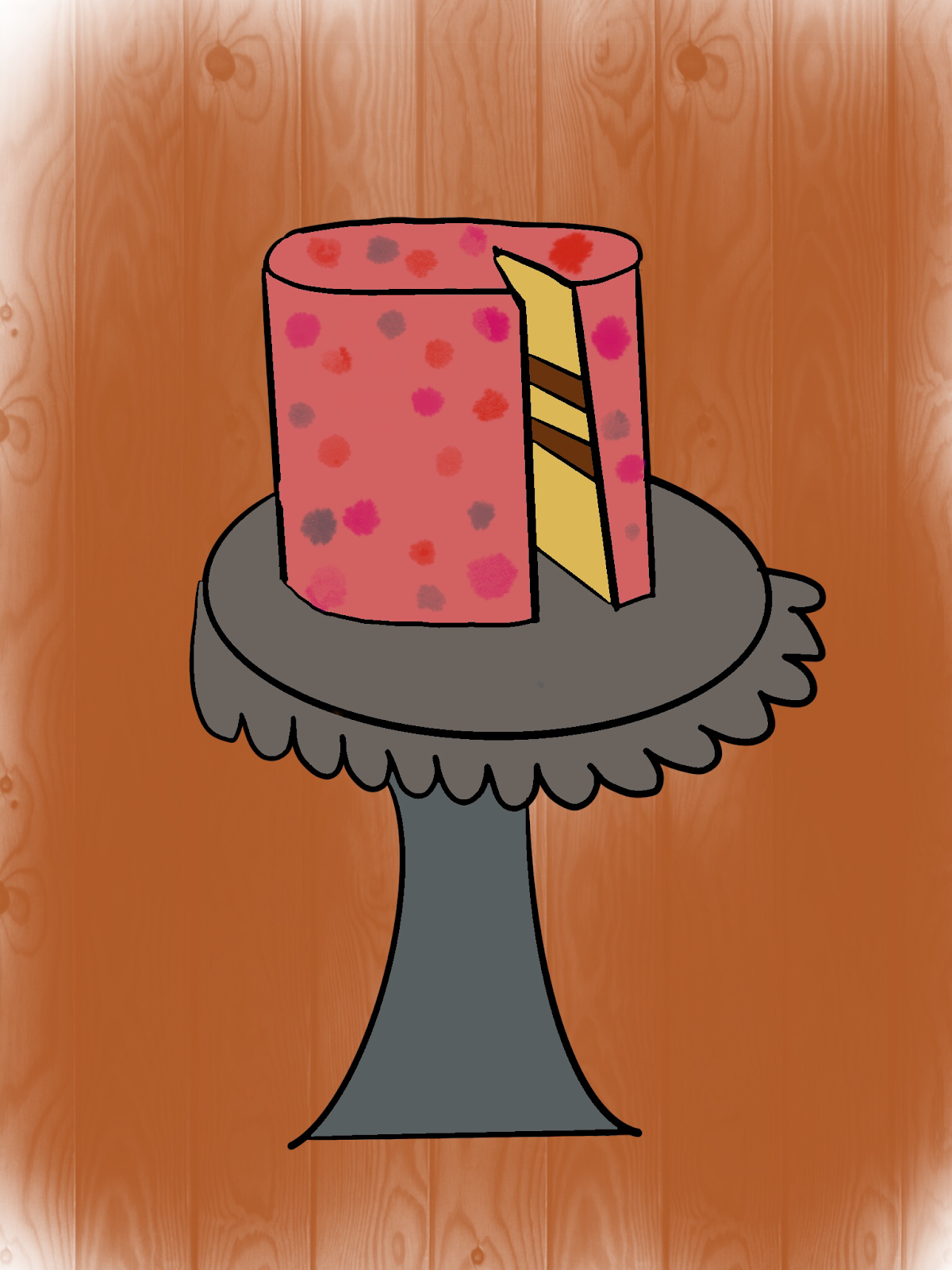 The Speckled Sink: Wayne Thiebaud Cake Remix