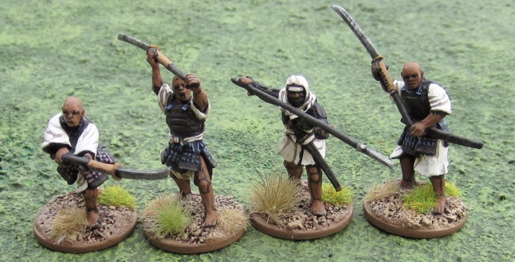 Analogue Hobbies: From TimB: 28mm Sohei Warrior Monks (55 points)