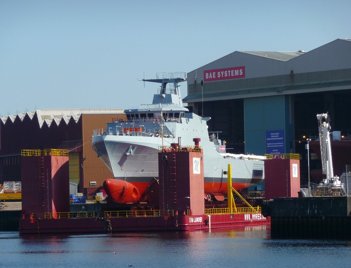 Asian Defence News: HMS Forth launched - First Batch 2 River-class PSO ...